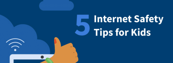 5 Internet Safety Tips for Kids | Infographic